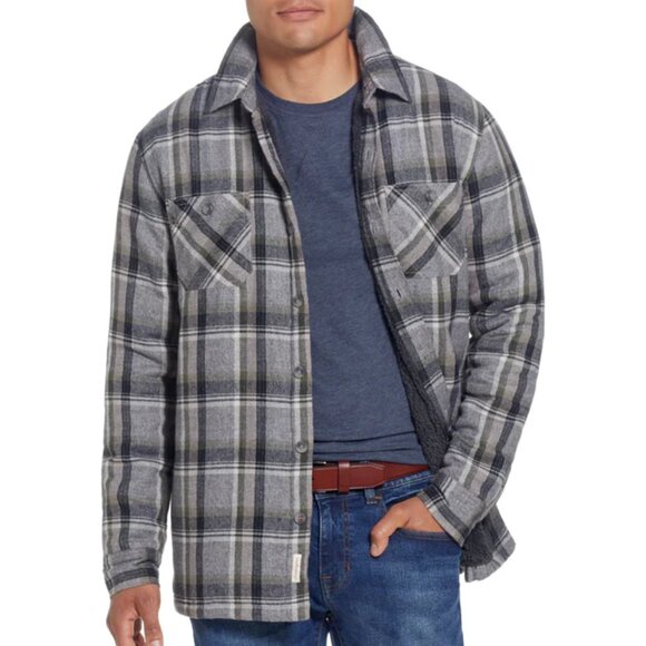 Weatherproof | Shirts | Weatherproof Vintage Mens Sherpa Lined Flannel ...
